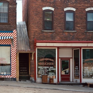 Fine Art Print, Urban Landscape, Mill Street Shops, Almonte Ontario ...
