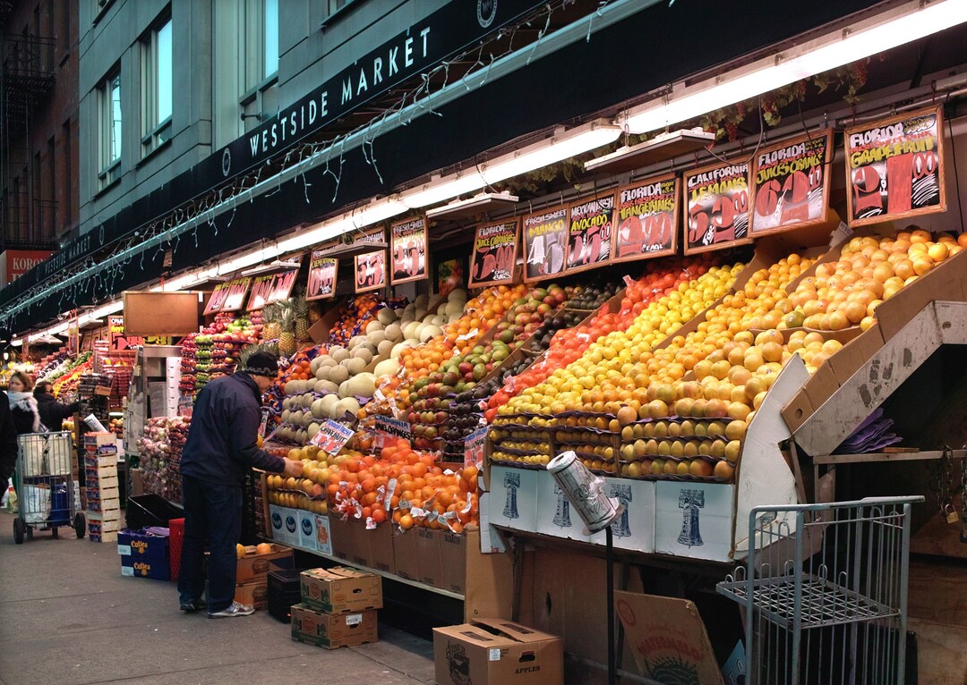 Fine Art Print, Broadway, Night Market, Urban Landscape, New York City ...