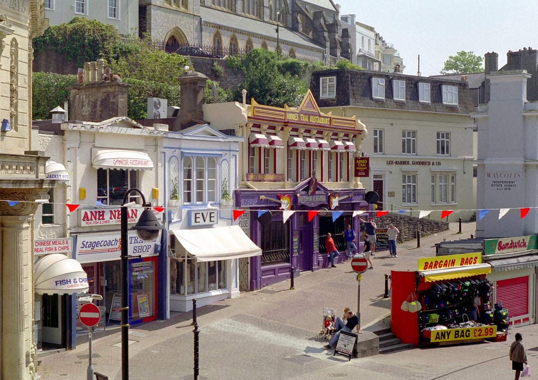 Fine Art Print, Urban Landscape, Torquay, Devon, England, UK - Etsy