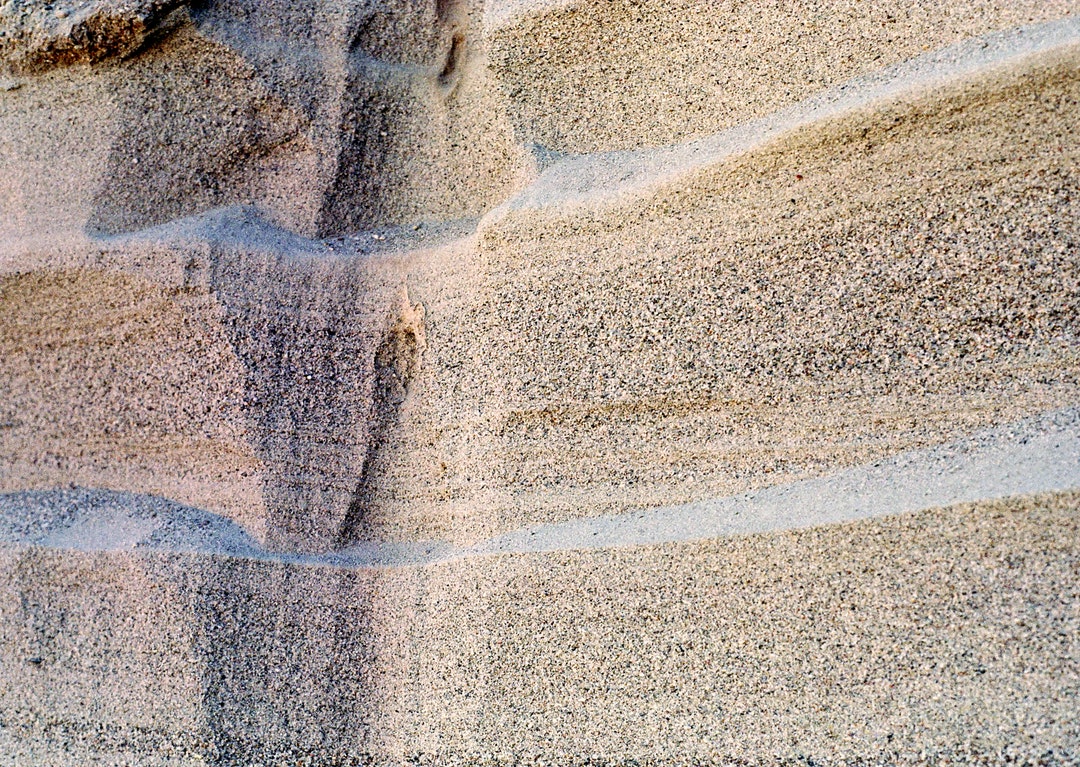 Fine Art Print, Sand Strata, Geology, Canada - Etsy