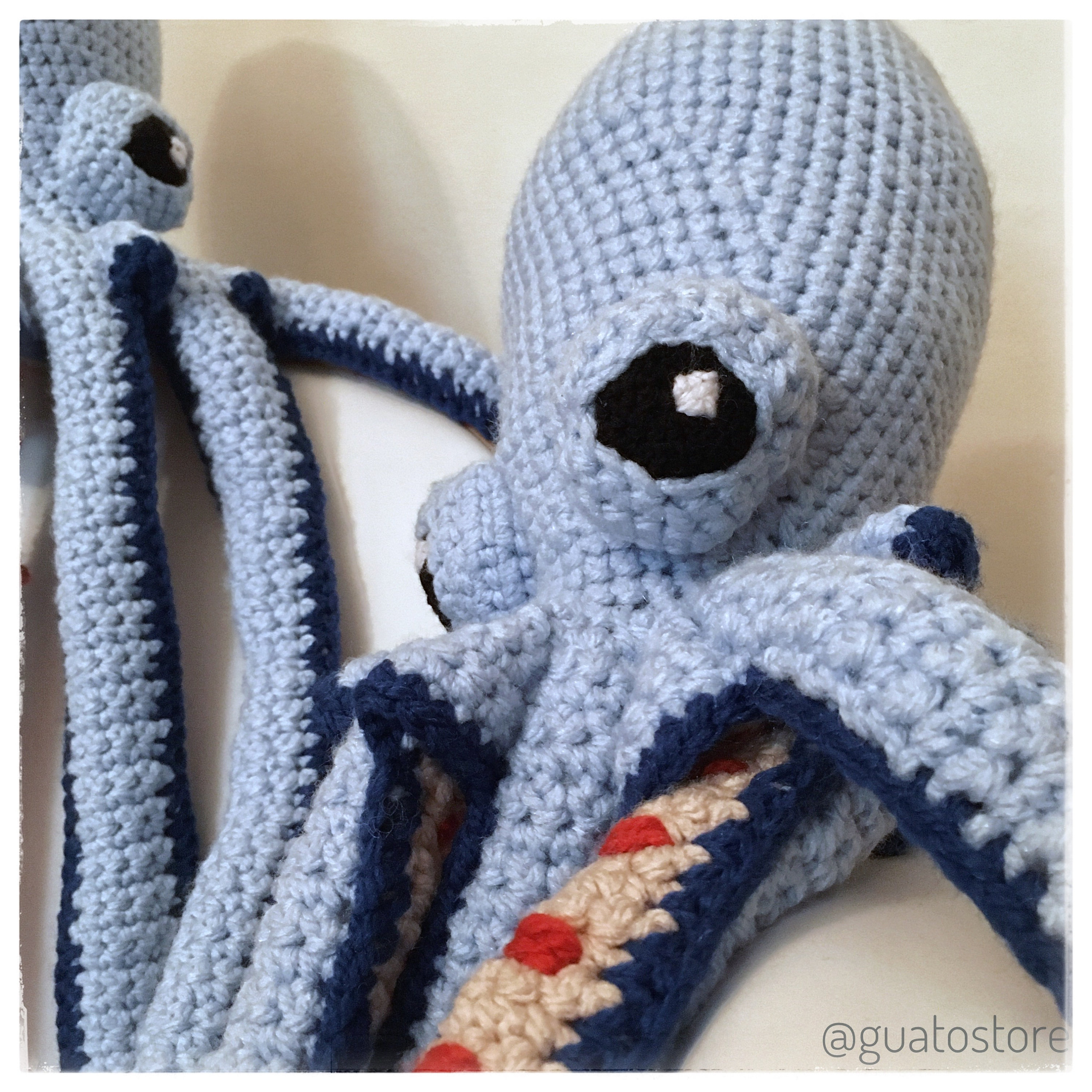 Giant Octopus Amigurumi Pattern Crochet Doll Animal Doll My - Etsy Canada