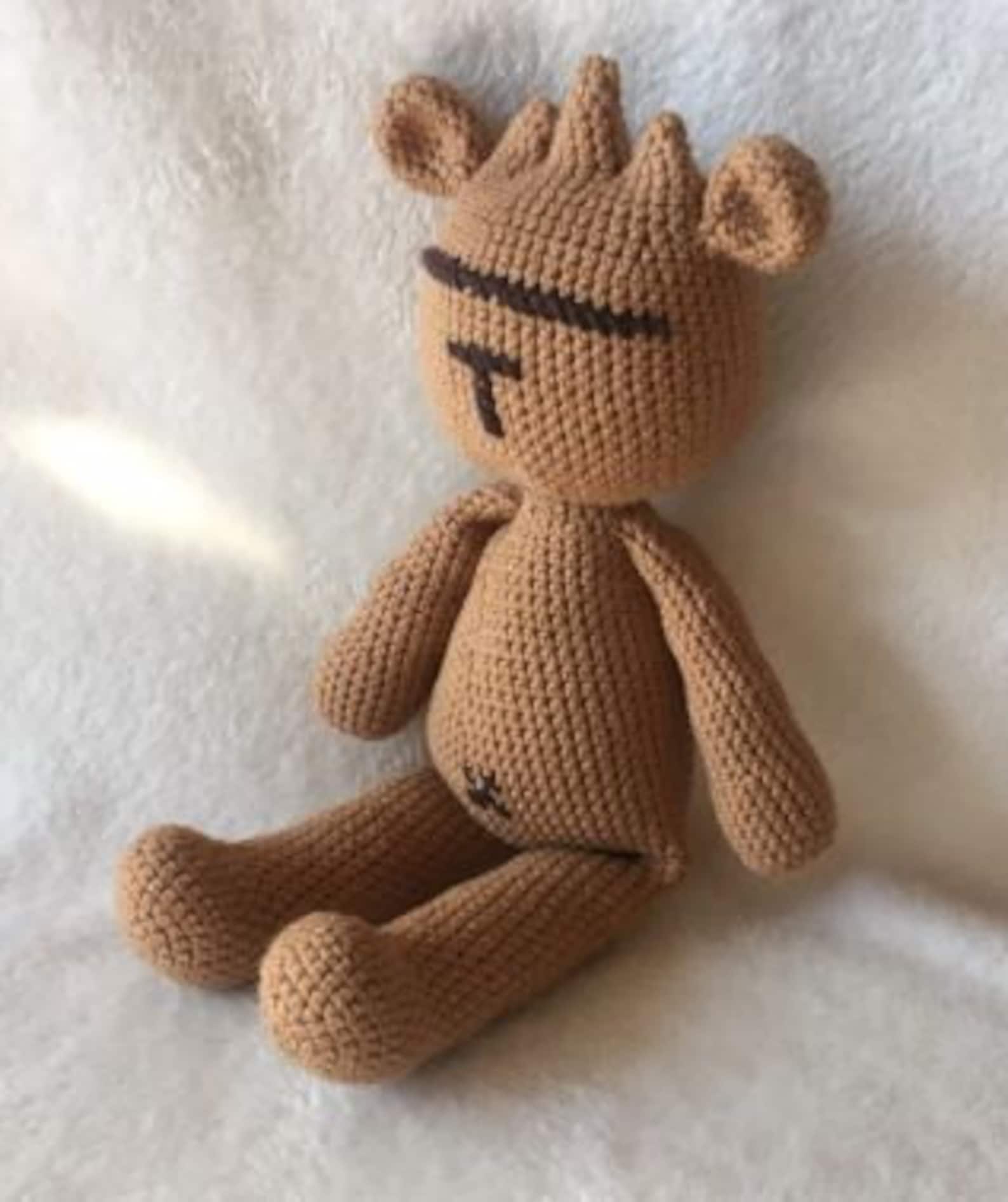 ONLY PATTERN Tomee Bear From Eddsworld 2 Languages Tom - Etsy