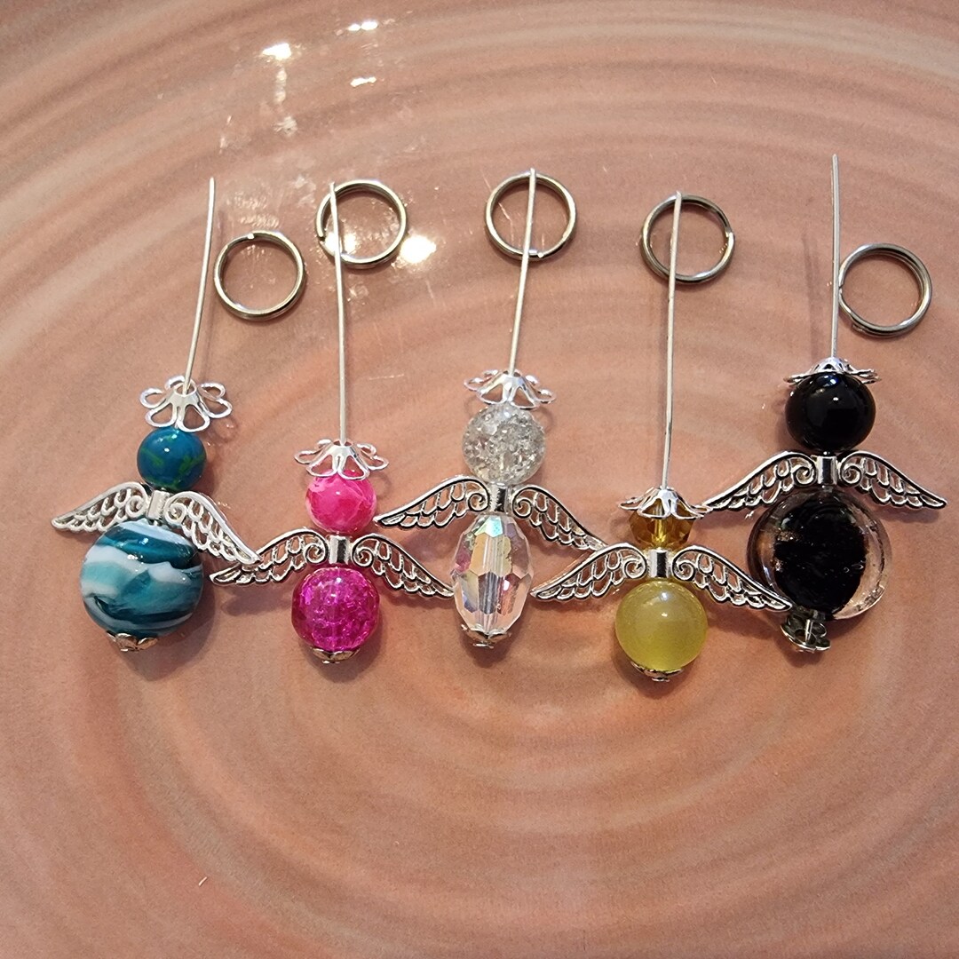 5 Pieces Angel Sets Different Models for Crafting Pearl Angels Guardian ...