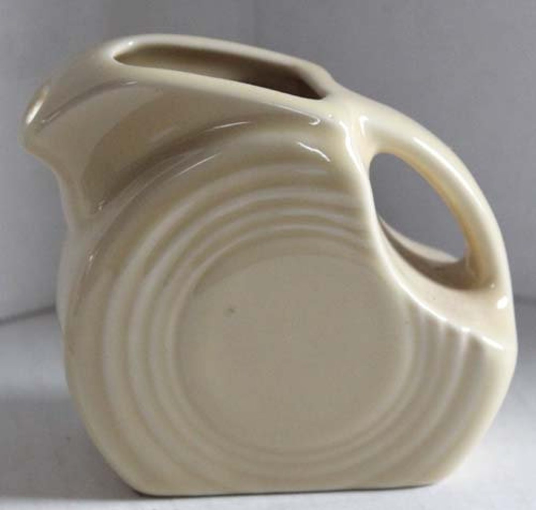 Homer Laughlin Fiestaware Mini Pitcher - Mini Sample Pitcher - Retro ...