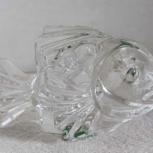 Kristalcolor KC Lead Crystal Fish Figurine Clear Lead Crystal Art Glass ...