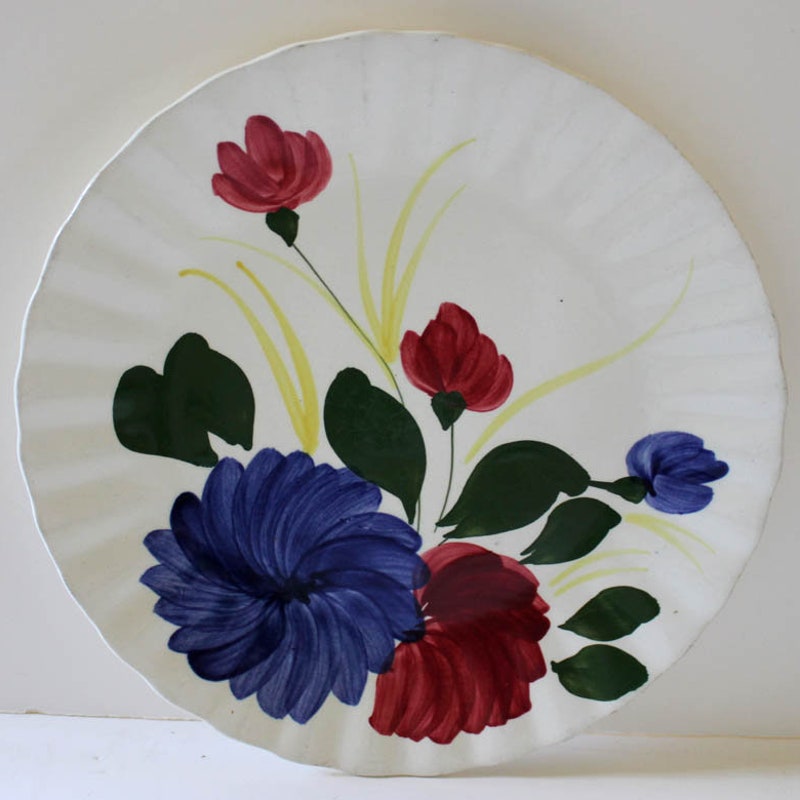 Blue Ridge Plates - Etsy