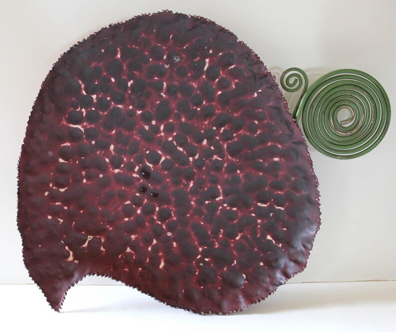 Blue Sky Laura Kelly Beet Root Tray - Blue Sky Footed Metal Platter ...