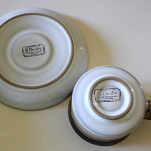Denby Country Cuisine Cup & Saucer - Denby Country Cuisine Stripe Cup ...