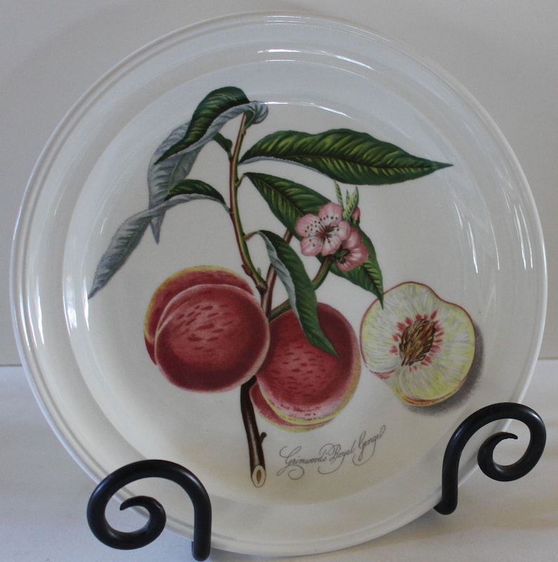 Portmeirion Porcelain Salad & Dessert Plate Portmeirion Pomona ...