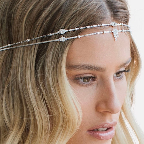 Bridal Forehead Jewelry - Etsy Israel