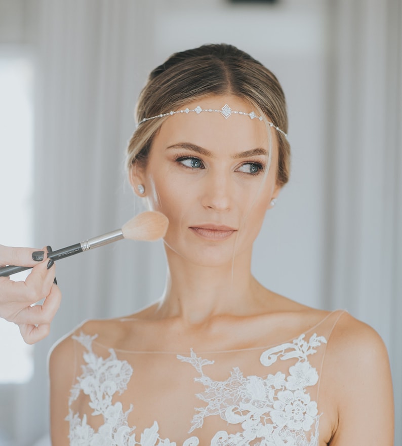 Boho Bridal Headband Wedding Hair Accessories Bride - Etsy