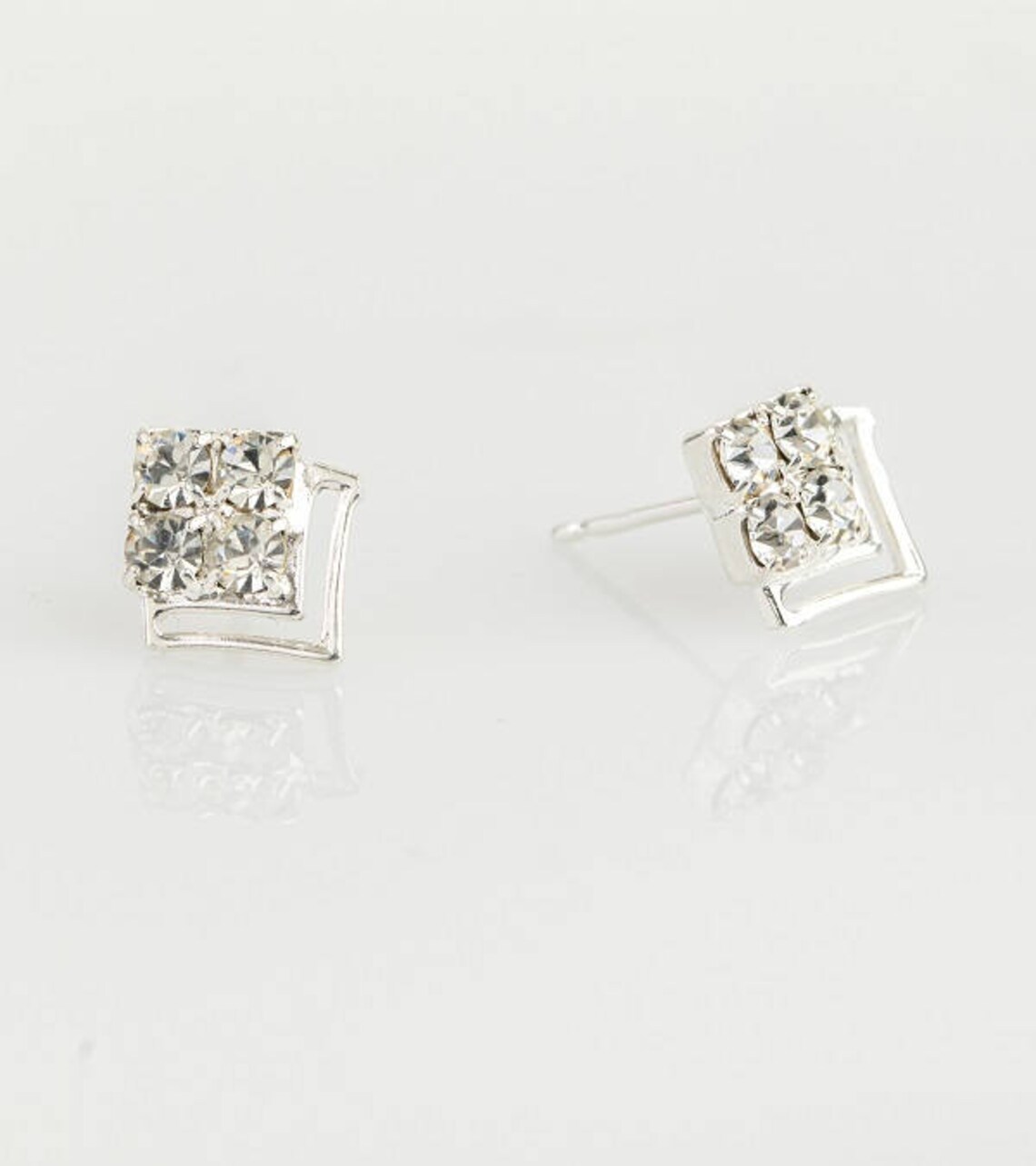 Vintage Stud Earrings Bridal Stud Earrings - Etsy