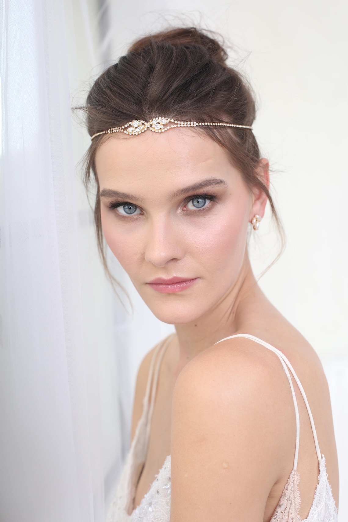 Boho Bridal Headband Bohemian Headpiece | Etsy