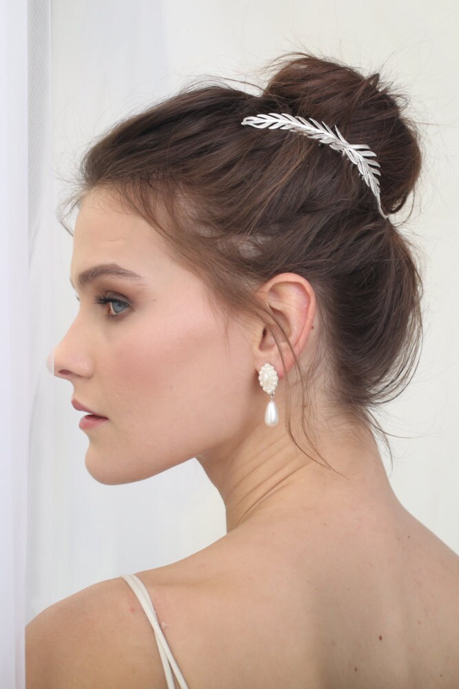 Pearl earrings Bridal earrings Wedding earrings Wedding | Etsy