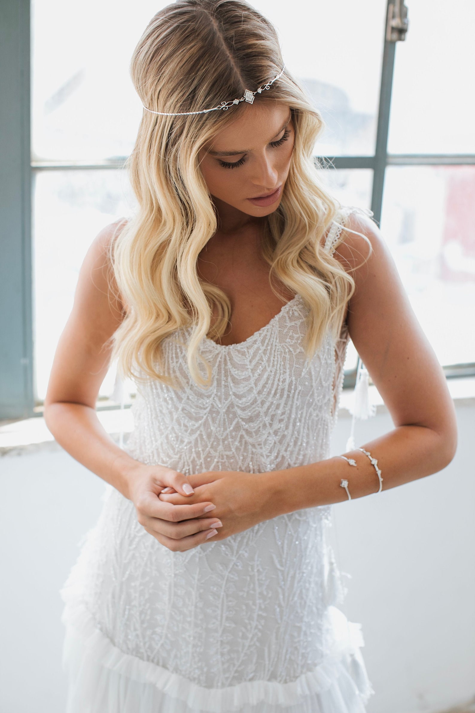 Luxury Beauty Forehead Head Chain Jewelry Unique Head Jewelry - Etsy