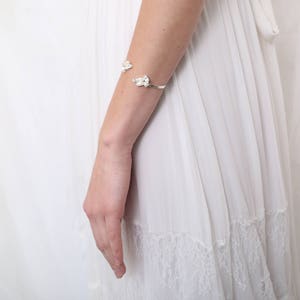 Open Cuff Bracelet, Wedding Bracelet - Etsy