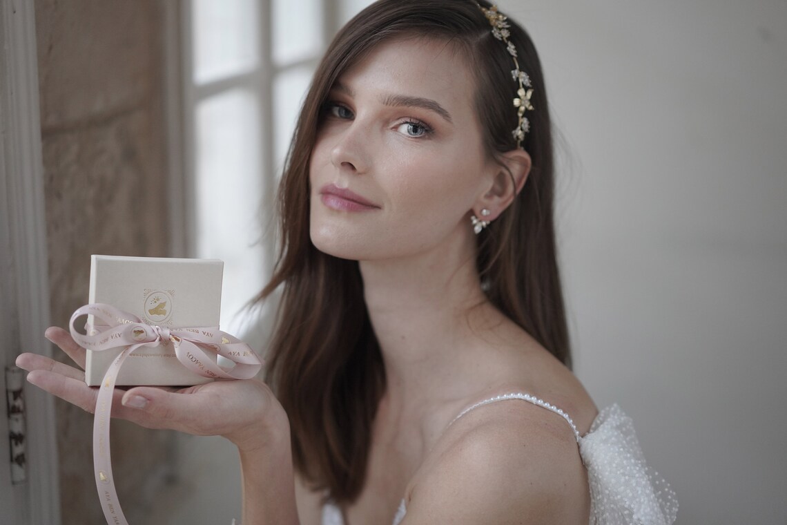 Gypsy Gold or Silver Finger Bracelet CZ Hand Chain Crystals - Etsy