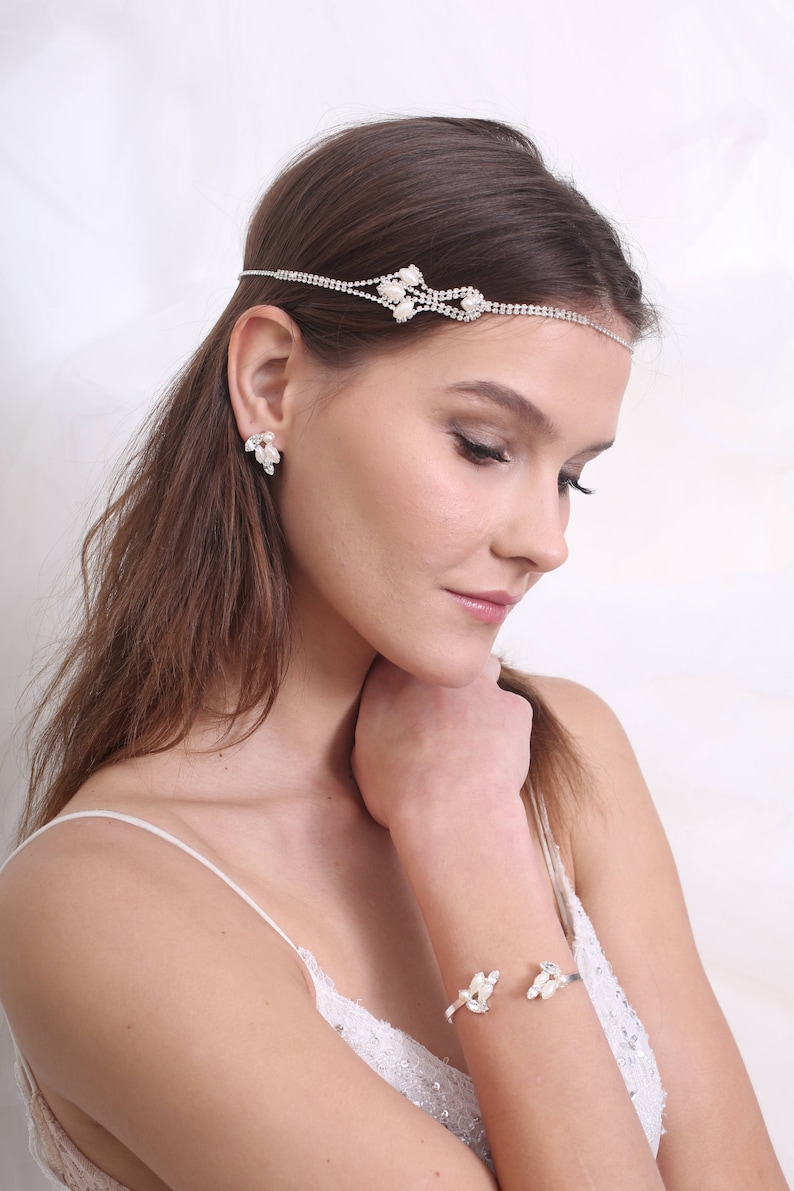 Open Cuff Bracelet Wedding Bracelet | Etsy