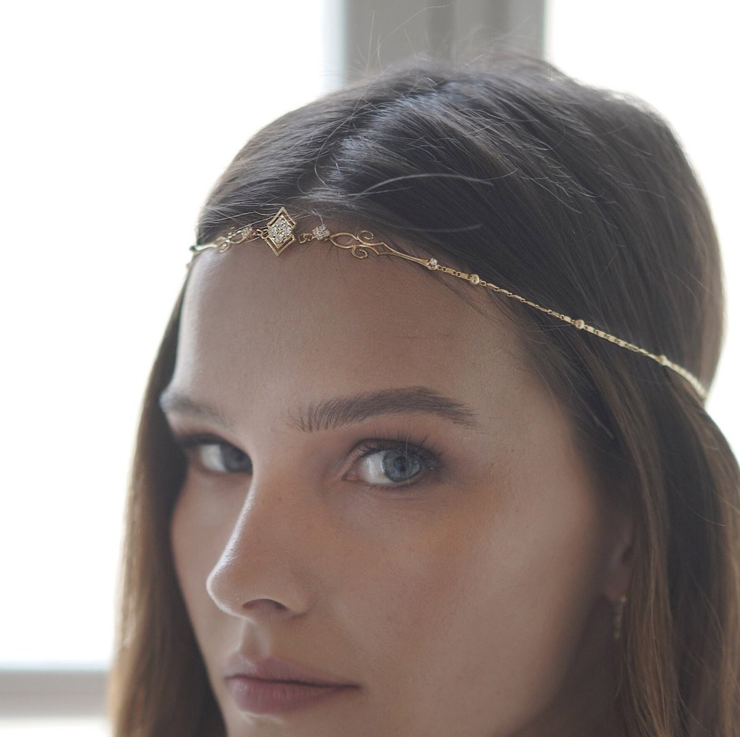 Bridal Forehead Jewelry - Etsy