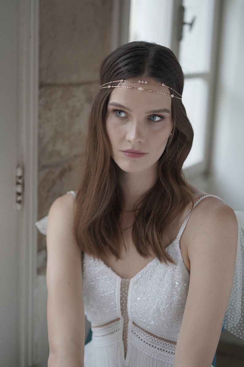 Bridal Forehead Jewelry - Etsy