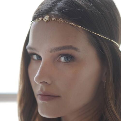 Bridal Forehead Jewelry - Etsy