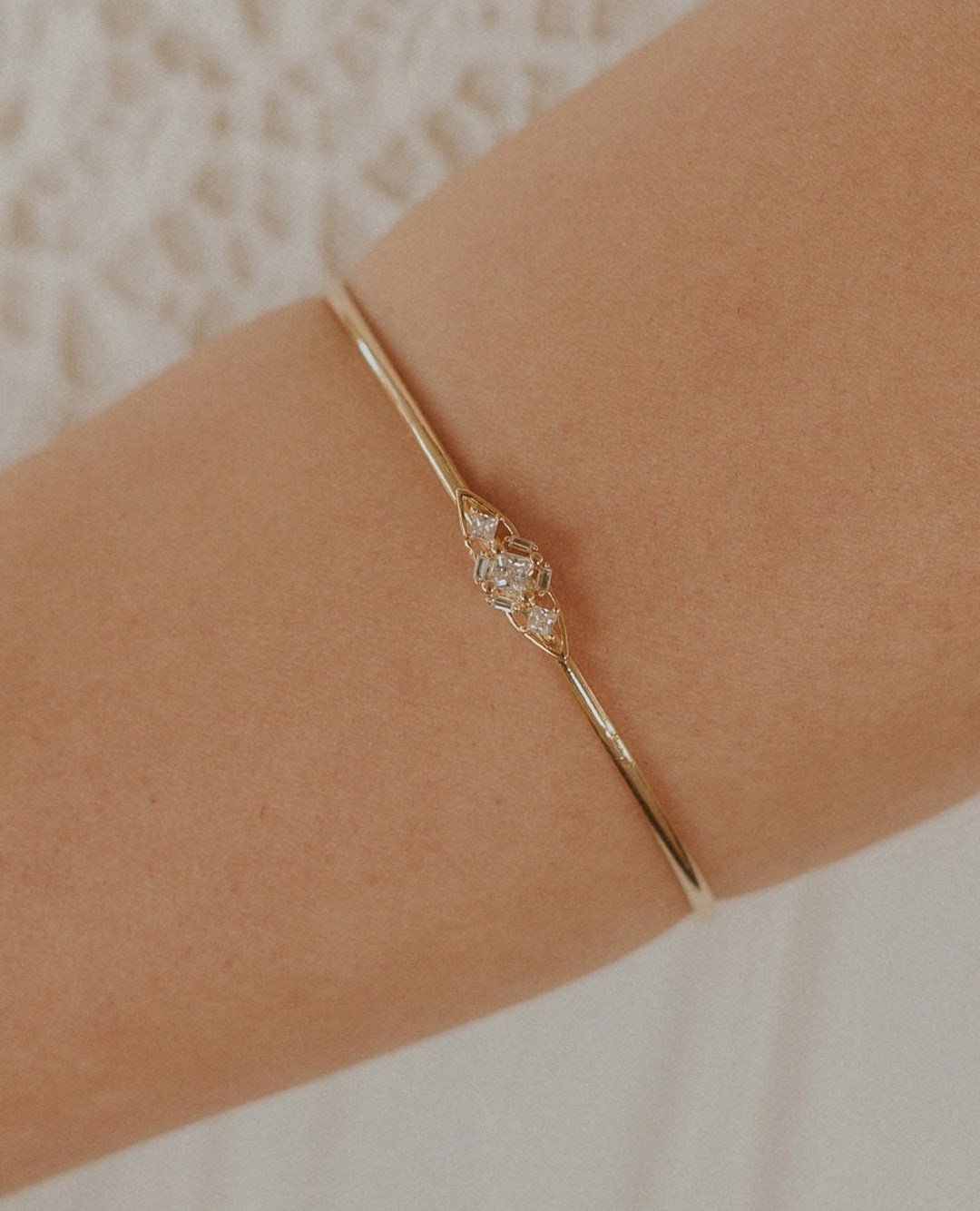 Gold Arm Beacelet - Etsy