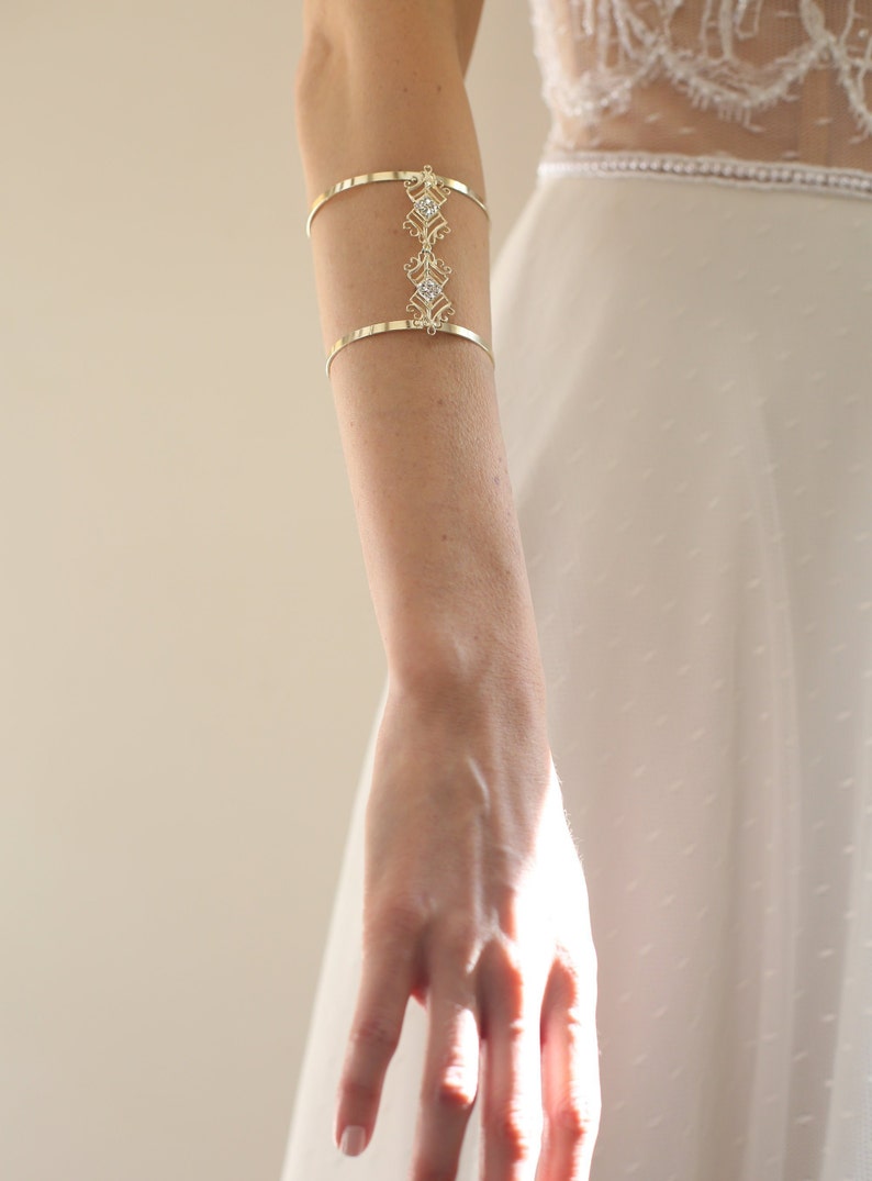 Arm Cuff Bracelet Wedding Bracele | Etsy