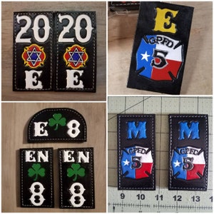 Firefighter Helmet Tags, Vertical Fire Dept, Accountability Tags ...