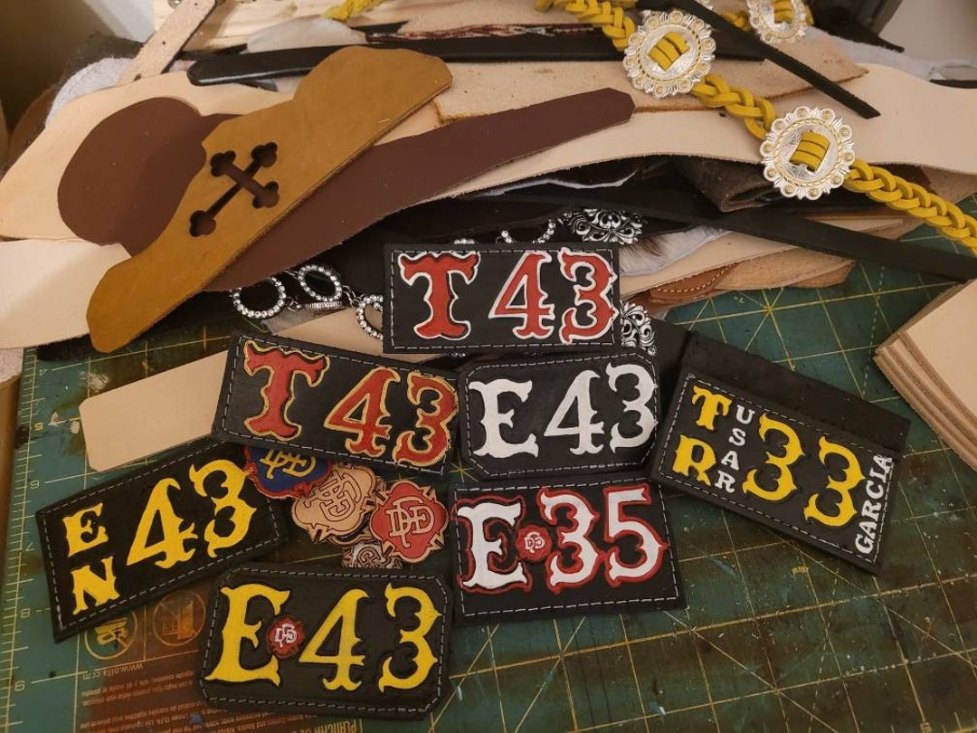 Horizontal Helmet Tags New Dallas Fire Dept Helmet Tags New - Etsy