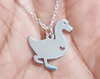 Duck necklace | Etsy