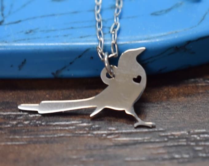 Large Sterling Magpie Capsule Pendant - Etsy