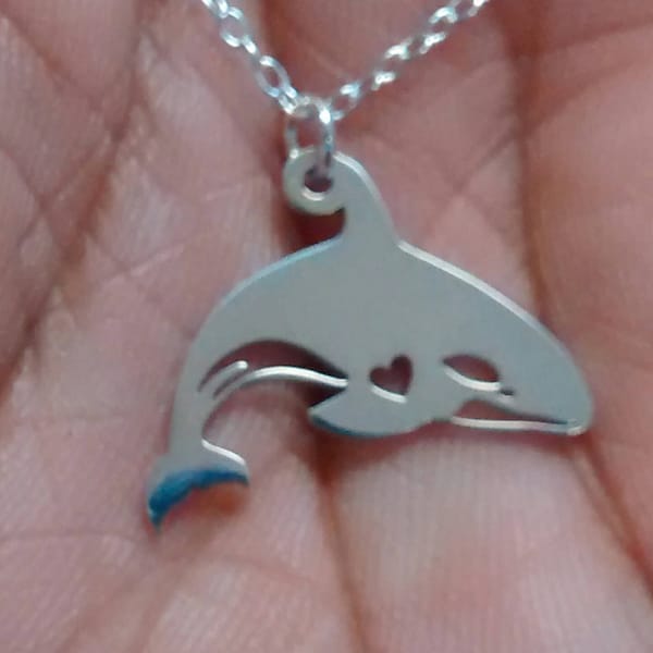 Orca Pendant - Etsy