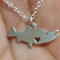 Sockeye Salmon Acrylic Keychain - Etsy