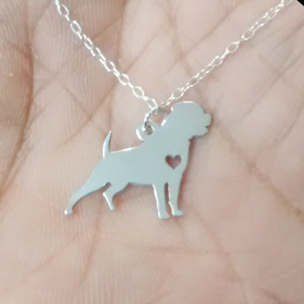 Rottweiler Pendant - Etsy