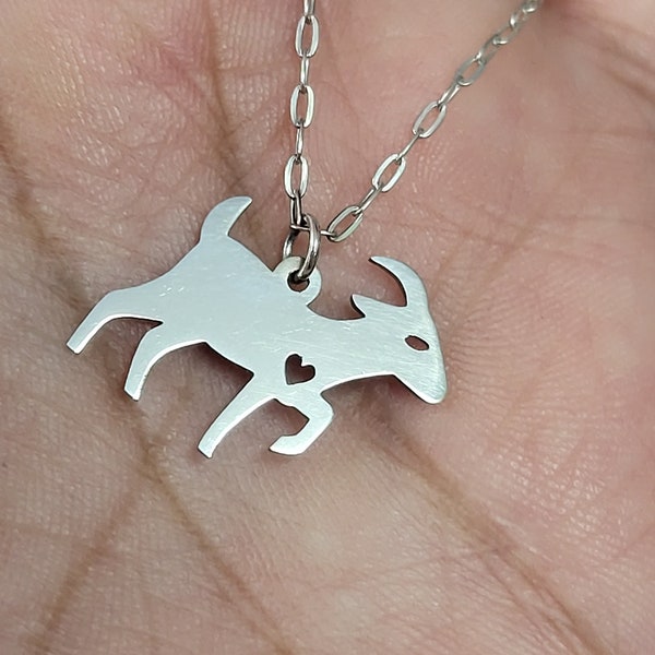 Goat Necklace - Etsy