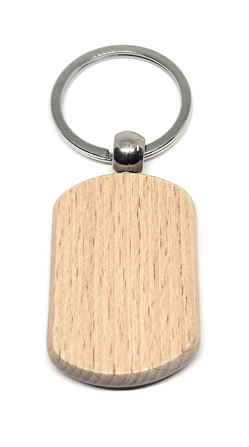Wood Keychain Personalized Engraving Custom - Etsy