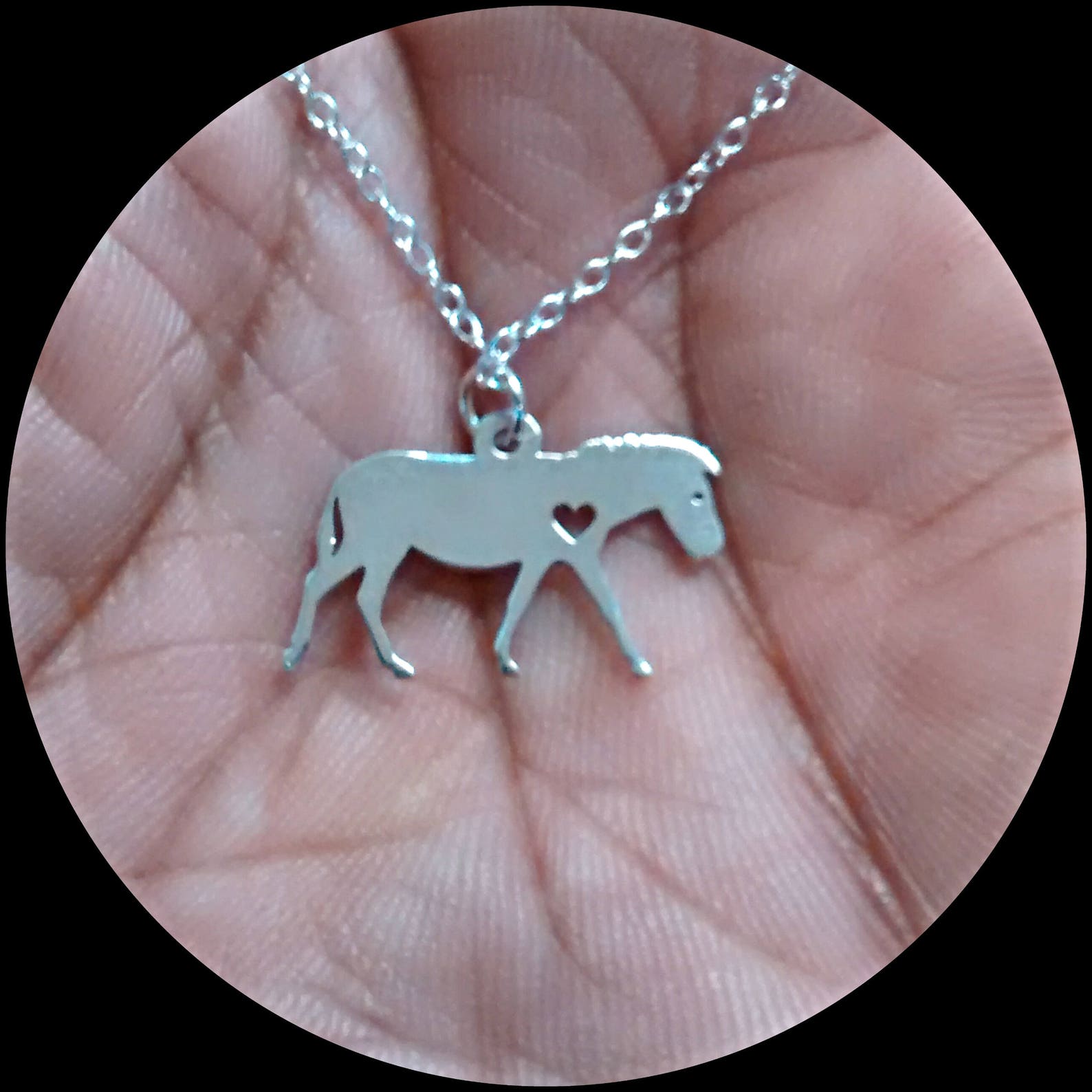 Zebra Necklace Engrave Pendant Sterling Silver Jewelry - Etsy