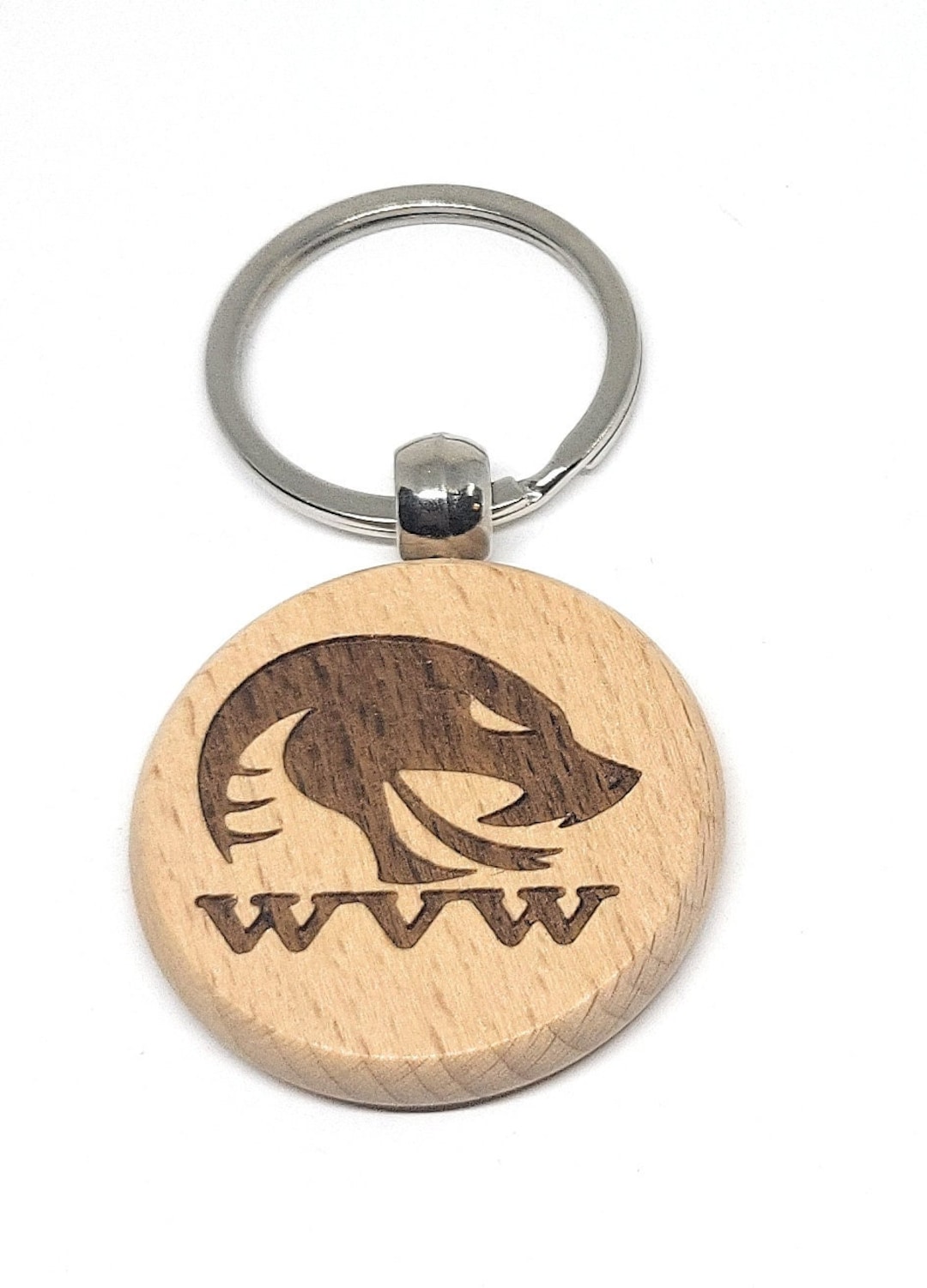 Wood Keychain Personalized Engraving Custom - Etsy