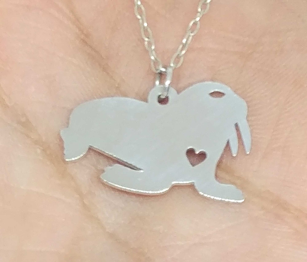 Walrus Necklace Engrave Pendant Sterling Silver Jewelry Gold & Rose ...