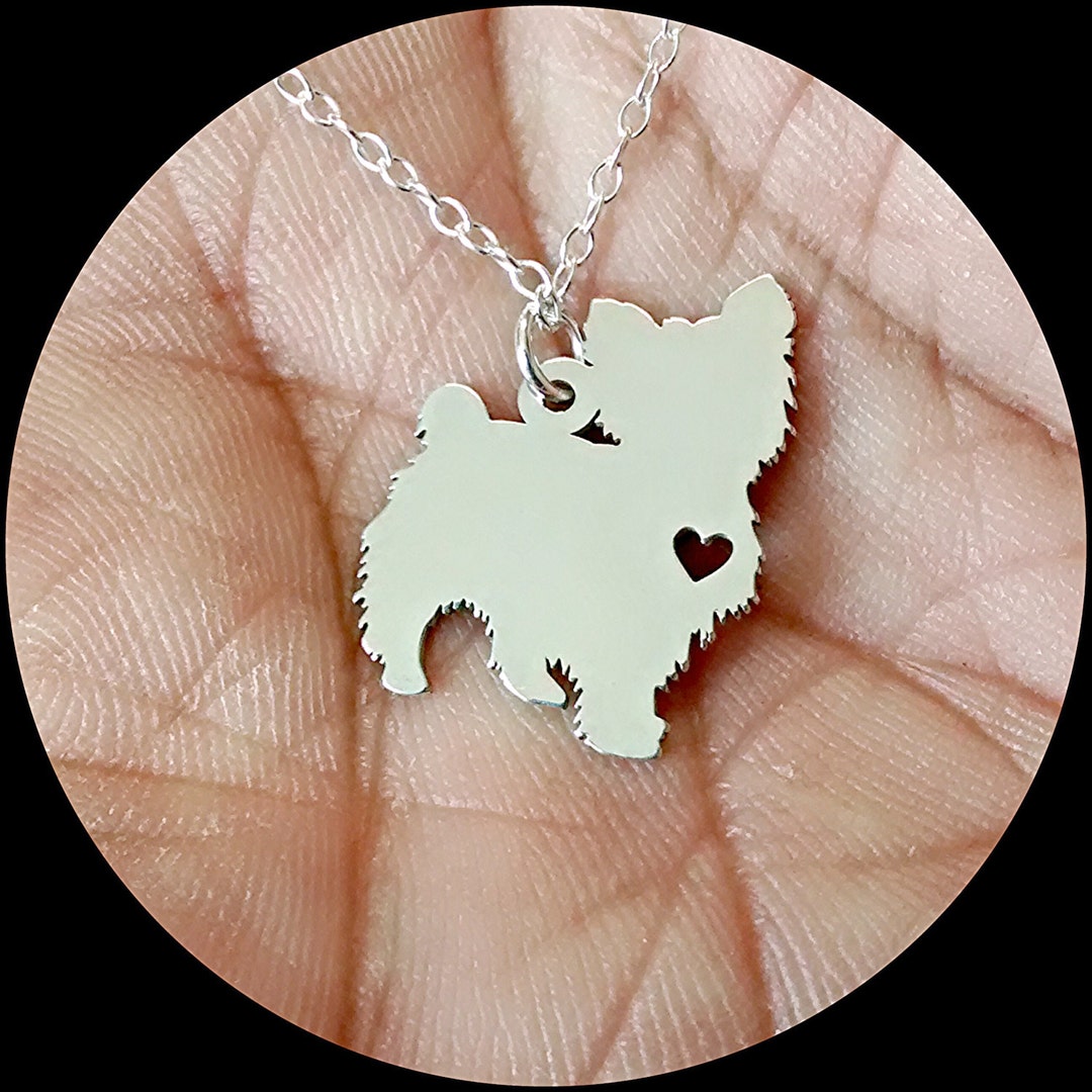 Yorkshire Terrier Necklace - Personalized Engraved Sterling Silver ...