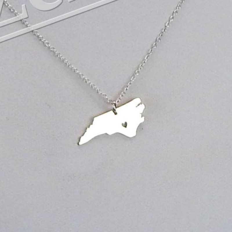 State Necklaces - Etsy