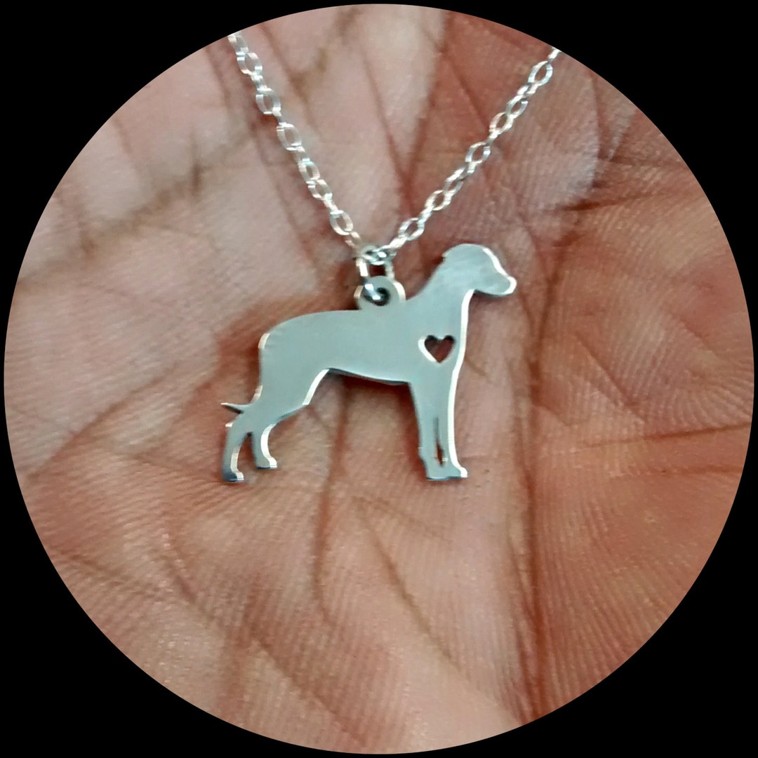 Rhodesian Ridgeback Necklace - Engraving Pendant - Sterling Silver ...