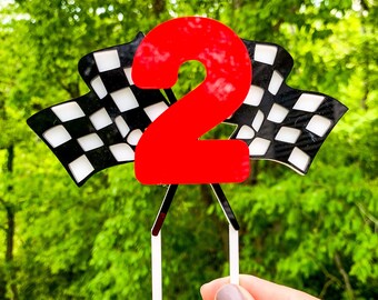 Race Car Topper | Etsy