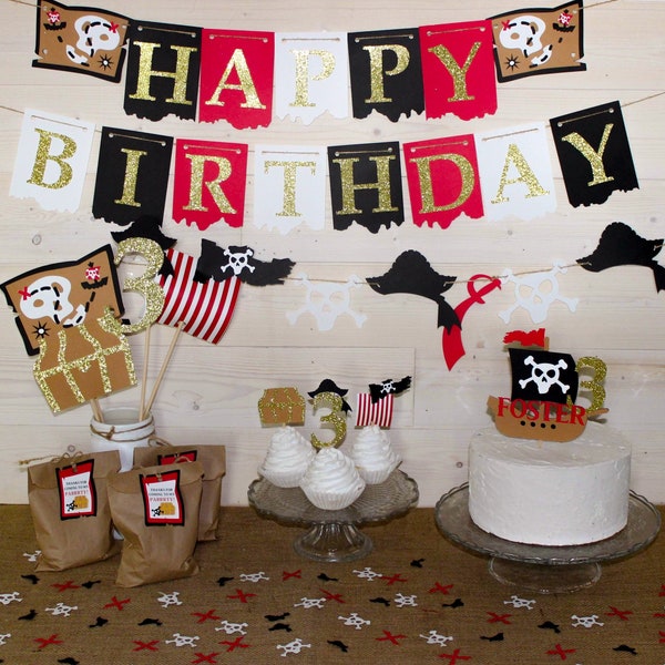 Pirate Banner - Etsy