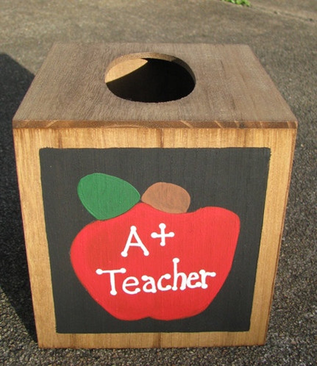 2711AP A Plus Apple Tissue Box - Etsy