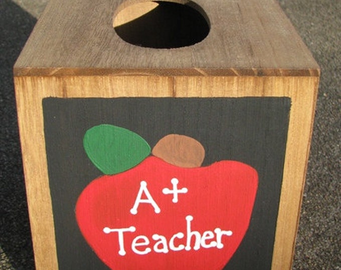 2711AP A Plus Apple Tissue Box - Etsy
