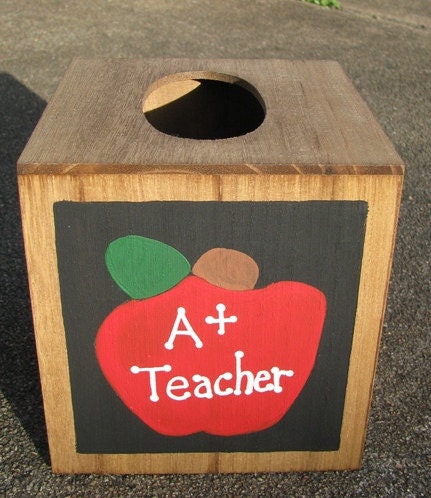 2711AP A Plus Apple Tissue Box - Etsy