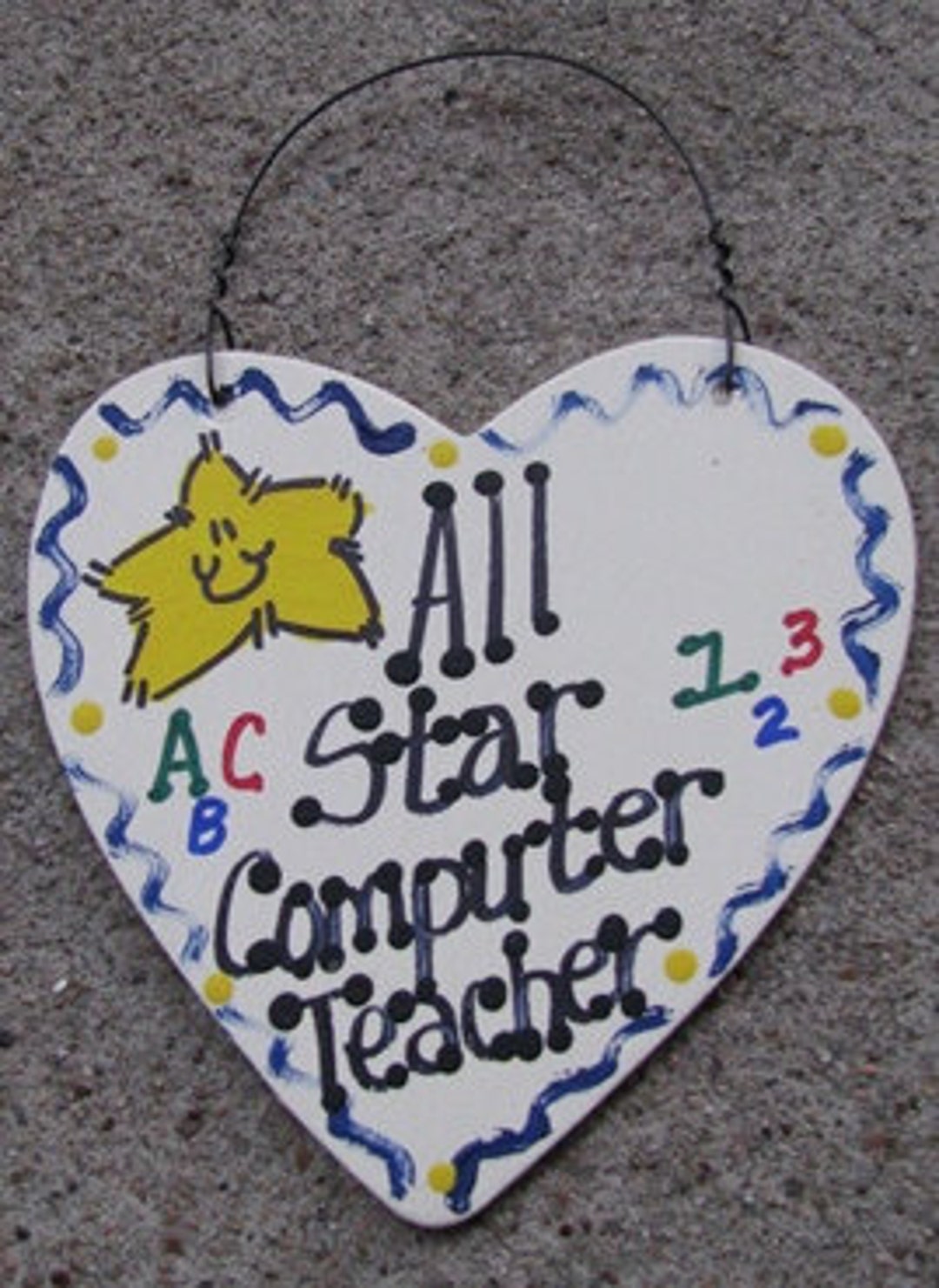 Computer Teacher Gifts 5032 All Star Computer Teacher Handmade - Etsy