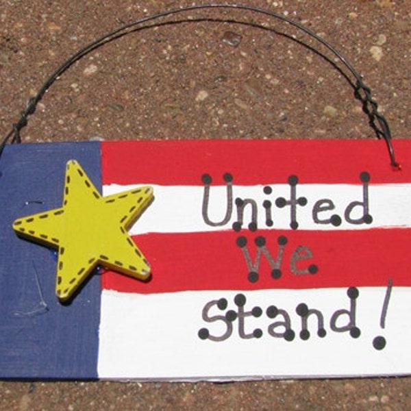 United We Stand Sign - Etsy