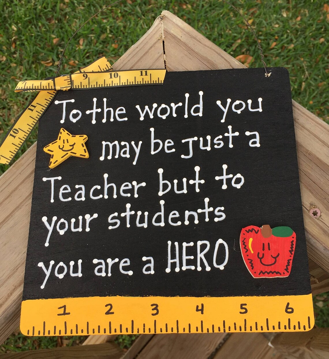 Teacher Gifts PS0800 - to the World You May Be Just a Teacher but to ...
